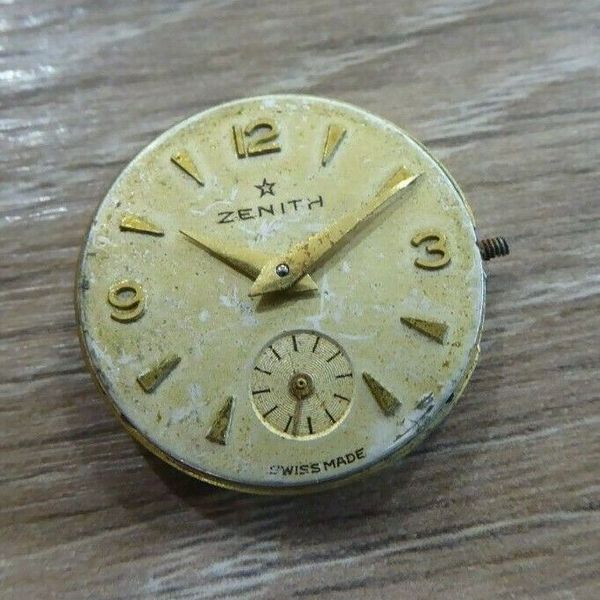 RARE VINTAGE ZENITH WRISTWATCH MOVEMENT. WORKING | WatchCharts Marketplace