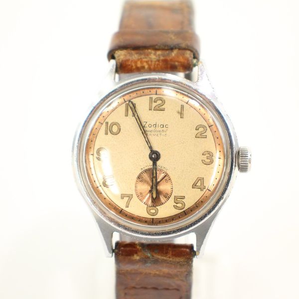 Zodiac Hermetic Small Seconds Watch Hand-Wind Working | WatchCharts ...