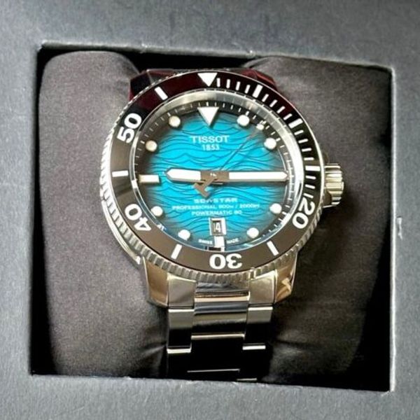 Tissot Seastar 2000 Professional T120607A 46mm Powermatic 80 SS Dive ...