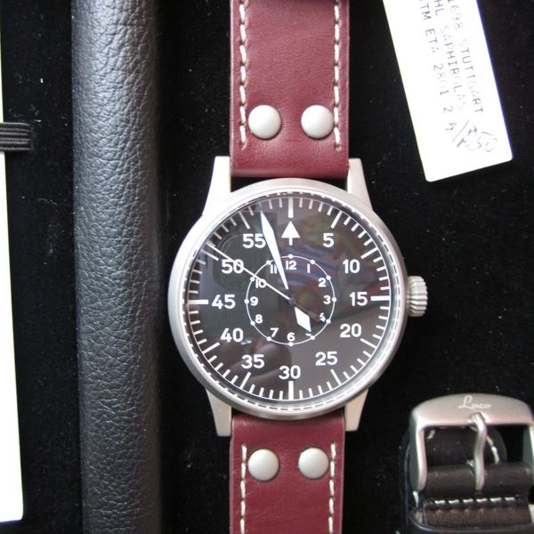 FS - LACO - BNIB - 45mm Hand-Wound Pilot's Watch "B" Dial | WatchCharts ...