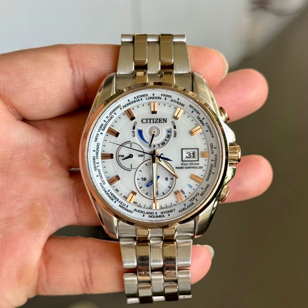 Citizen Eco-Drive Radio Controlled World Timer Watch | WatchCharts ...