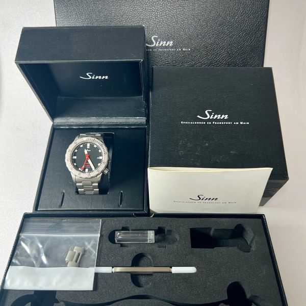 Sinn Model Series U1 Automatic Watch 1010.010 Box + New Bracelet ...