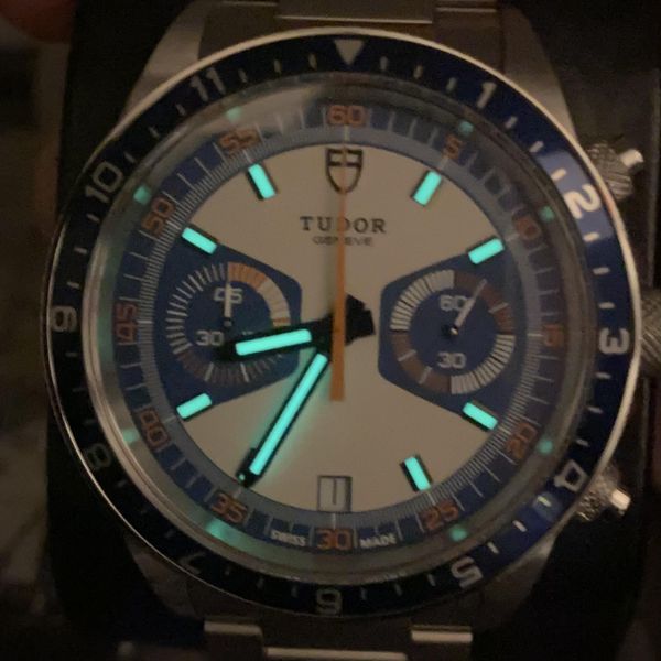 FS: Tudor Heritage Chrono 70330 B blue | WatchCharts