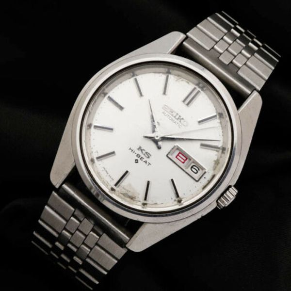 VINTAGE 1979 KING SEIKO KS HI-BEAT 5626-7000 AUTOMATIC DAY&DATE WATCH FOR REPAIR | WatchCharts ...