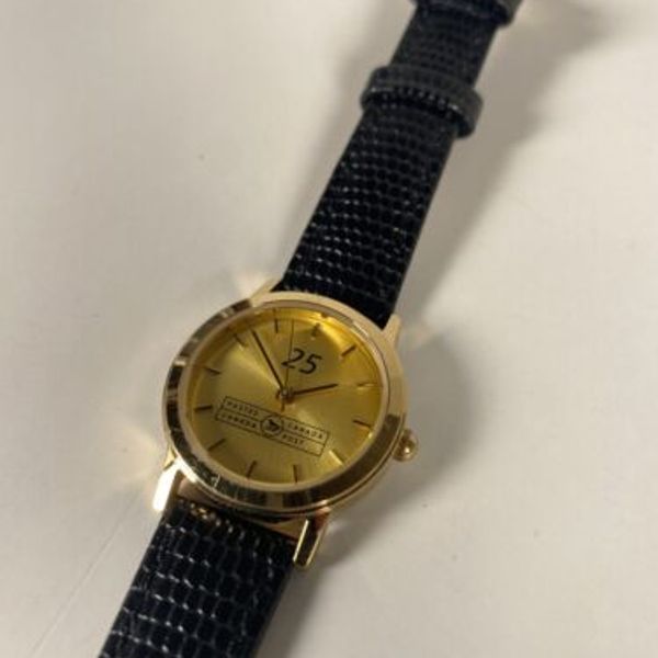Henri Birks Canada Post 25 Years of service Womens Quartz Dress Watch ...