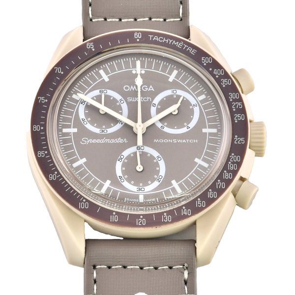 OMEGA x Swatch Speedmaster MoonSwatch Mission On Earth Desert Wrist ...