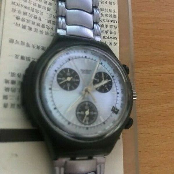 Swatch Chrono Alarm - Teamwork SOi402 - 1999 | WatchCharts Marketplace