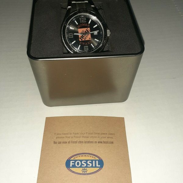 HOME DEPOT FOSSIL MEN'S HOMER AWARD WATCH STAINLESS STEEL | WatchCharts ...