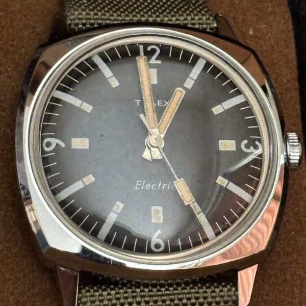 Rare Timex 1972 Dashboard Electric Watch, Unusual Dial | WatchCharts ...