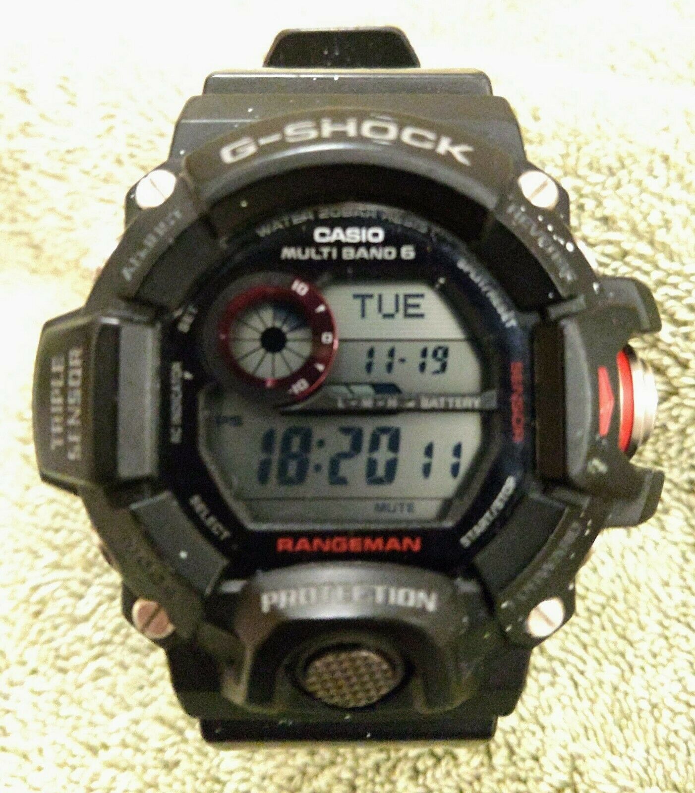 Casio G-SHOCK Rangeman GW-9400 NO RESERVE PRICE!!! | WatchCharts ...