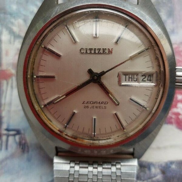 Citizen Leopard Automatic Day/Date Vintage | WatchCharts Marketplace