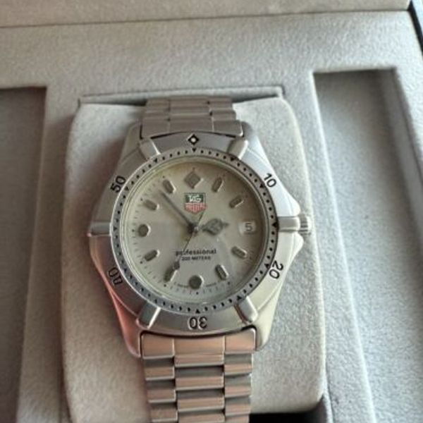 Tag Heuer Professional 2000 Ref: WE1211-R Swiss menâ s watch | WatchCharts Marketplace