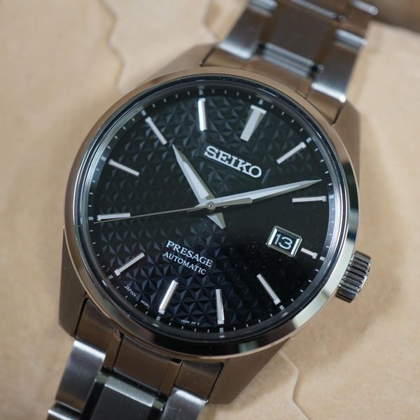 [WTS] Seiko Presage SARX083 6R35 Sharp Edged Black Dial Automatic Watch ...