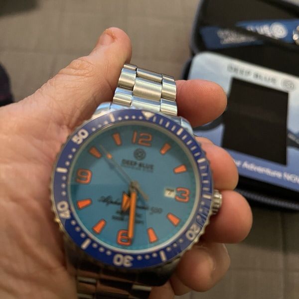 Deep Blue Alpha Marine Watch | WatchCharts Marketplace