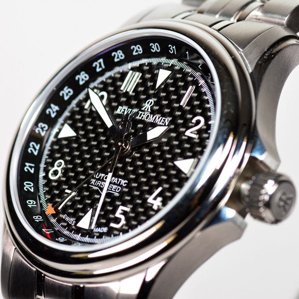 FS: Revue Thommen Airspeed XLarge High Tech 16040.2137 Automatic Watch ...