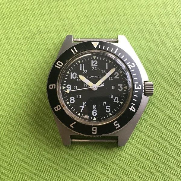 [WTS] ADANAC Military Navigator, 1988 Gallet steel case | WatchCharts ...