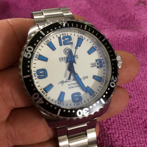 FS- DEEP BLUE Alpha Marine 500 42mm miyota auto blue | WatchCharts