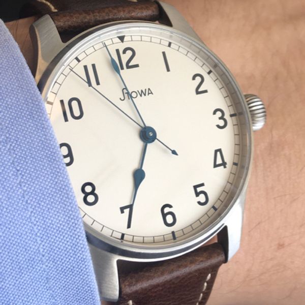 FS: Stowa Marine Automatic (silver dial, old logo, no date ...