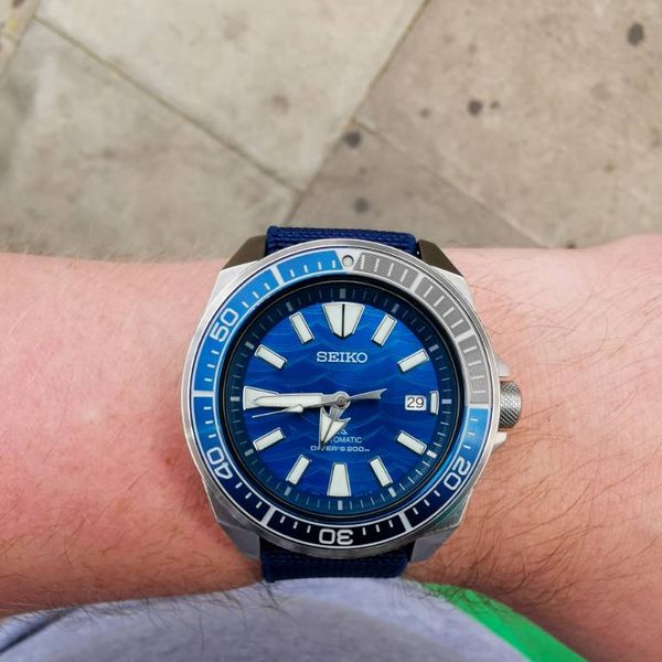 WTS 2019 Save the Ocean Seiko Samurai | WatchCharts
