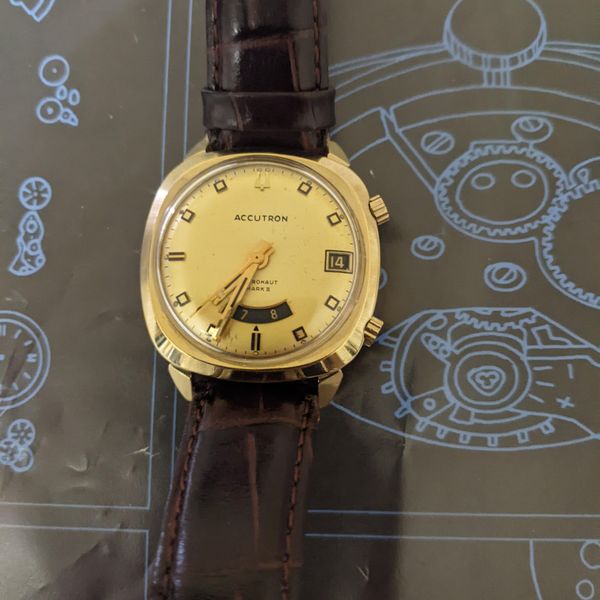 [WTS] Very Nice 1970 Bulova Accutron 218 'Astronaut Mark II' Watch ...