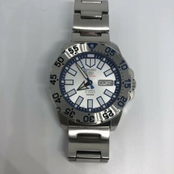Seiko 5 Sports Ice Monster Men's Watch Automatic Case:45mm SRP481K1 ...