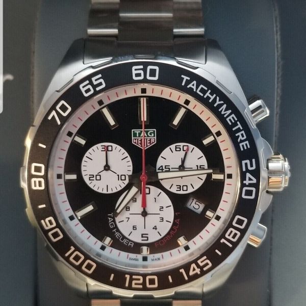 Unused TAG Heuer Formula 1 Men's Chronograph Watch 43MM - CAZ101E ...
