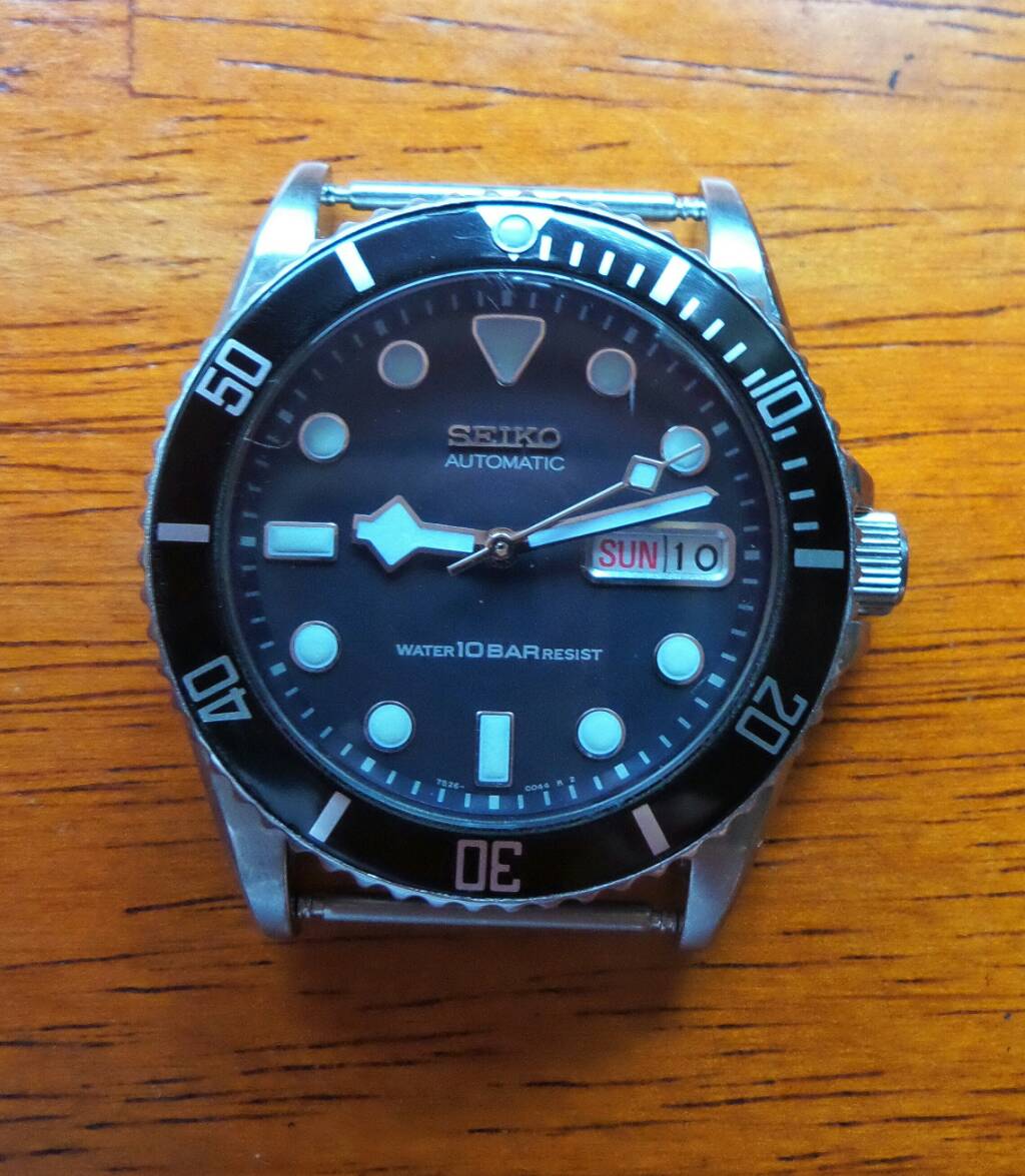 SOLD - Seiko SKX031 Snowflake Mod | WatchCharts