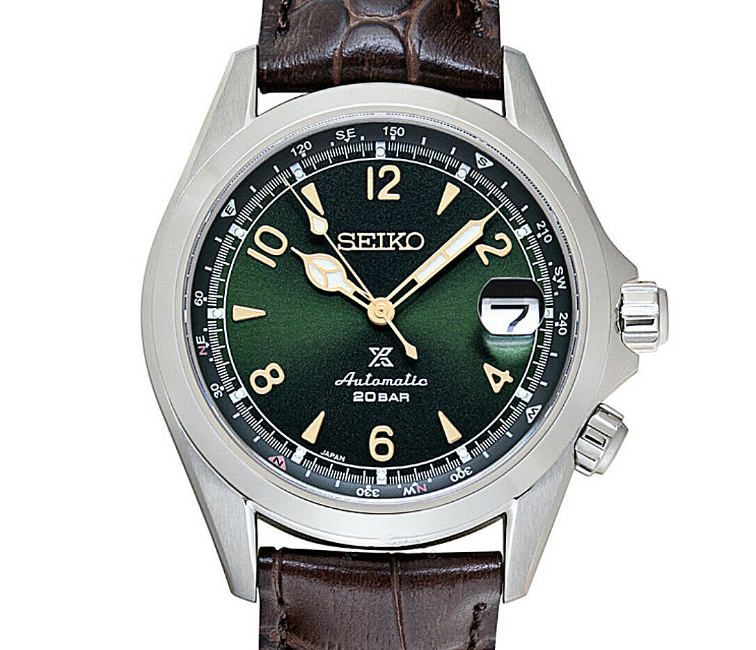 SEIKO Prospex Alpinist SBDC091 SPB121J1 24 Jewels Automatic Green Dial ...