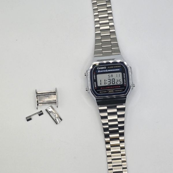 Casio Men's Vintage Design A168W-1 Electro Luminescence Watch Damaged ...