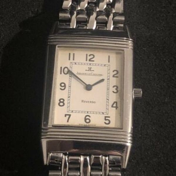 JLC Jaeger-LeCoultre Reverso Classique Reference 250.8.86 Stainless ...