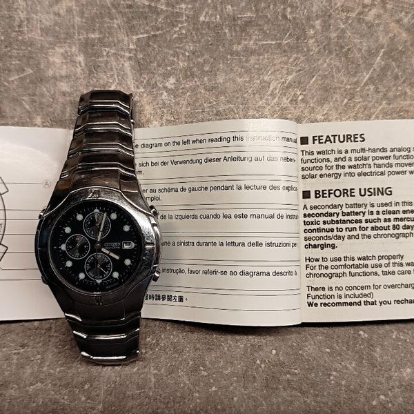 Citizen Eco-Drive CF Action 0870. | WatchCharts Marketplace