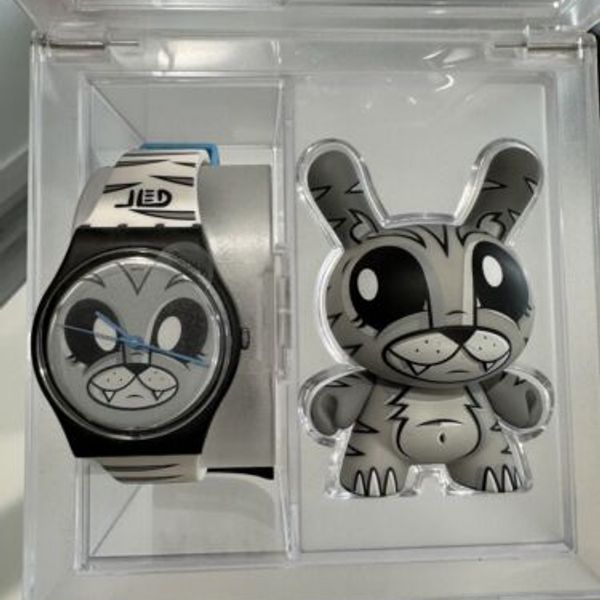 Kidrobot for Swatch - JLED ( Joe Ledbetter) watch Brand New RARE ...