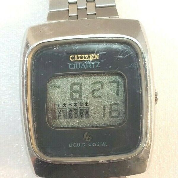 Citizen Crystron 60-1012 9010-095014Y LCD W Fresh Battery ...