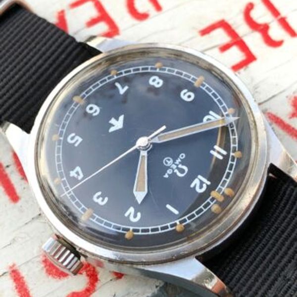 Omega 53 British Military Wristwatch Ref 2777-1 (1953) | WatchCharts ...