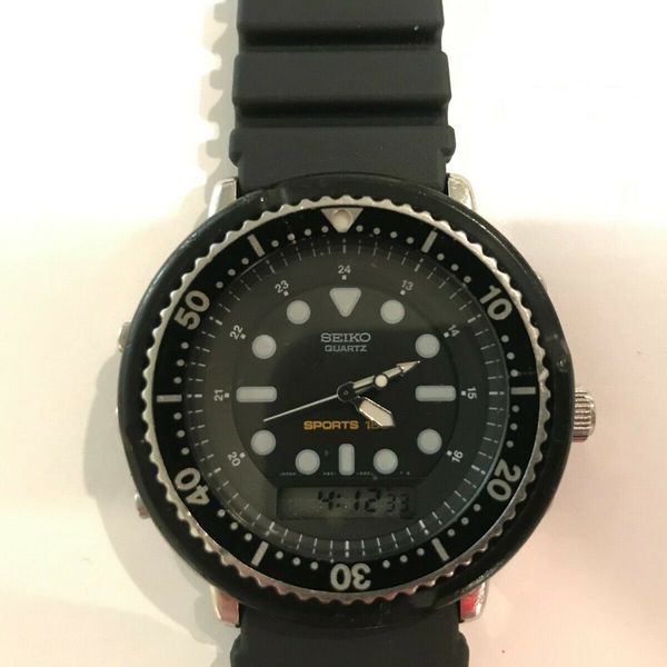 SEIKO H601-5480 QUARTZ DIVE WATCH 1987 PRODUCTION - EXCELLENT | WatchCharts