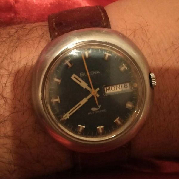 Vintage Bulova ufo sea King 'gq' Watch c. 1971 | WatchCharts Marketplace