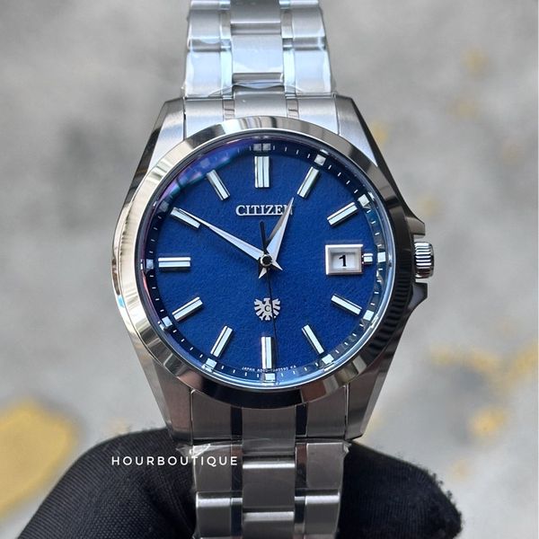 Brand New The Citizen Blue Washi Paper Dial Eco-Drive Perpetual ...