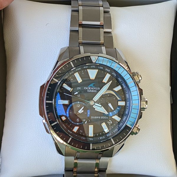 [$650 USD] Casio Oceanus Cachalot diver OCW-P2000-AJF | WatchCharts ...