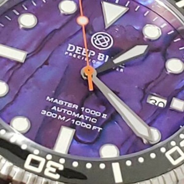 Deep Blue Diver 1000 Foot Diver Automatic Dive Watch Generation 2 D1 ...