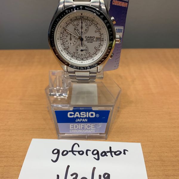 [WTS] Casio Edifice EF503D. Poor mans Speedmaster. | WatchCharts ...
