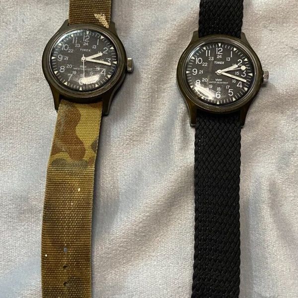 Timex Camper MacGyver Field Watches Military Mechanical Olive ...