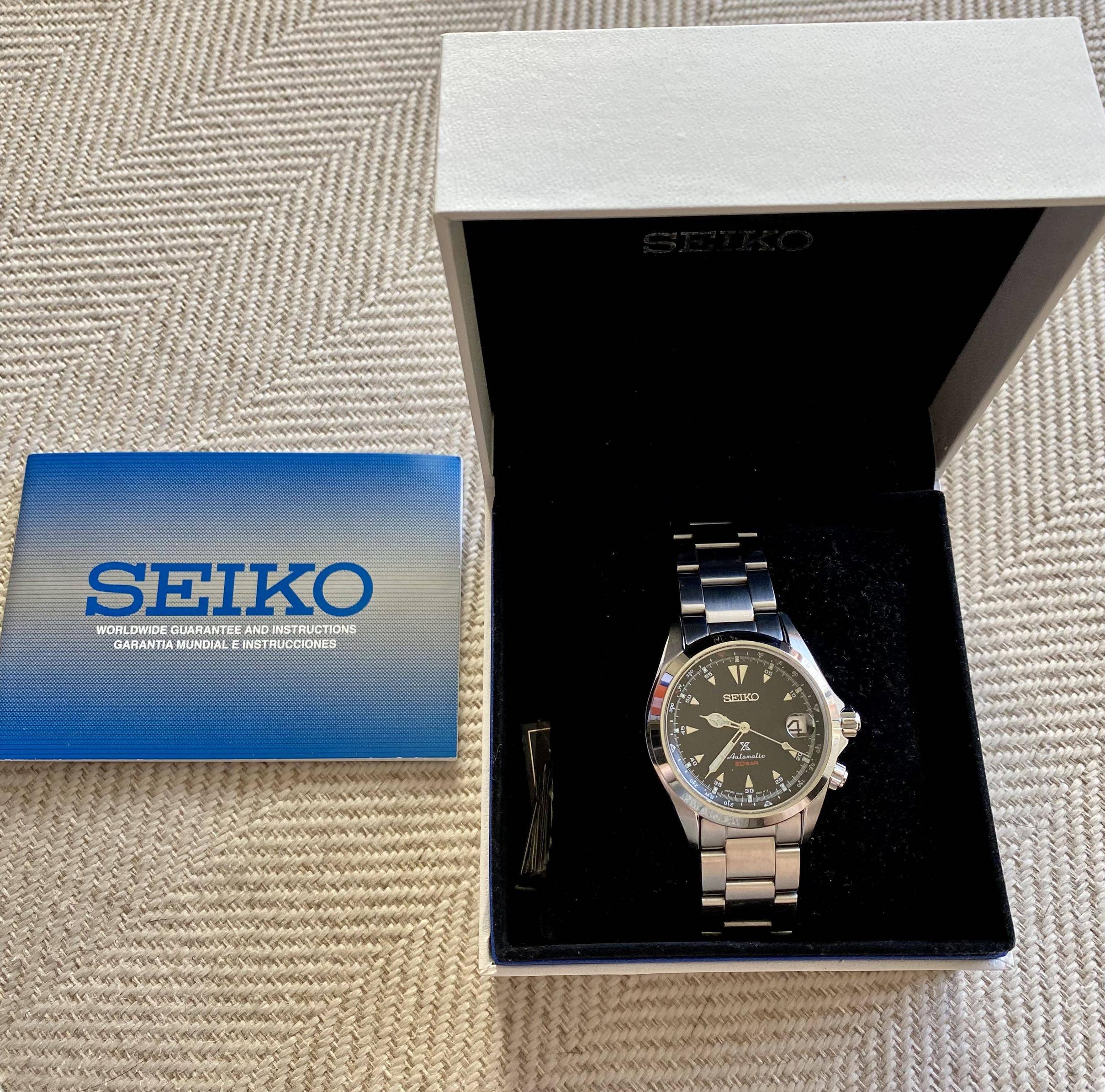 [WTS] Seiko SPB117-J1 “Shark Tooth” Alpinist & Artem Sailcloth Strap ...