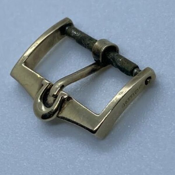 Rare Vintage Omega MWF 9ct 9k Solid Gold Buckle 16mm | WatchCharts ...