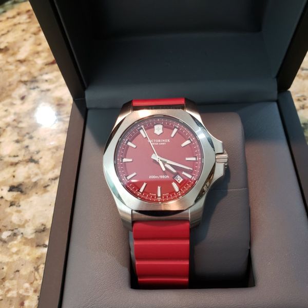 Victorinox INOX RED | WatchCharts Marketplace