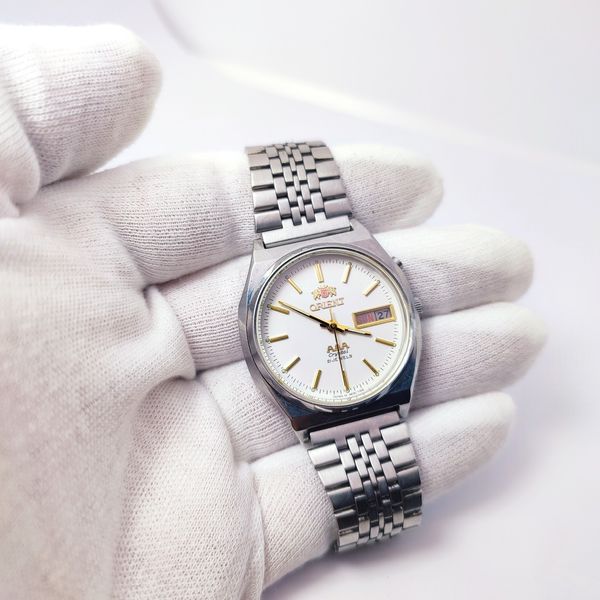 â­ Vintage Japan watch Orient automatic stainless steel water resist ...