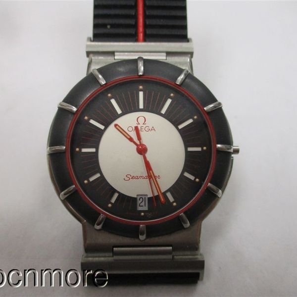 VINTAGE OMEGA SEAMASTER DYNAMIC II SPIDER WATCH 1430 MENS BLACK ...