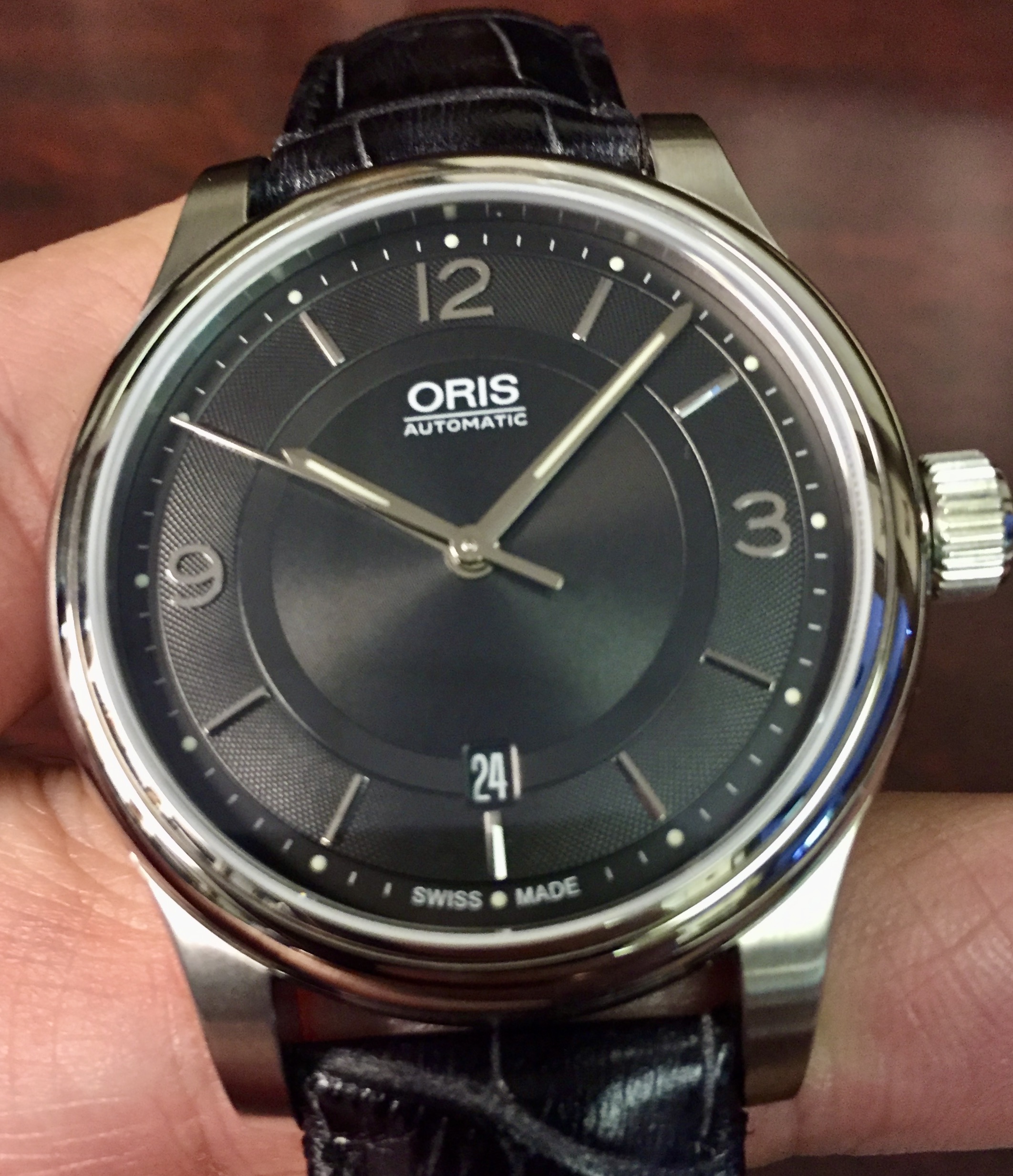 ORIS Classic Date Automatic (Black Dial); Never Worn | WatchCharts