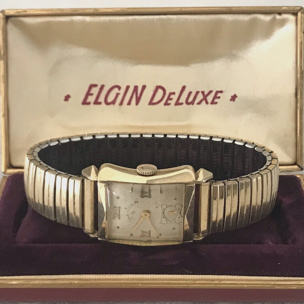 NON WORKING VtG Lord ELGIN Mens Watch 14K GF Case for Parts, W ...