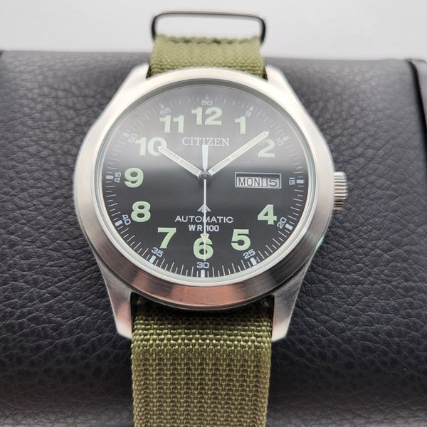 Citizen Promaster Automatic Military Field Nato Strap NH6050-02E Mens ...