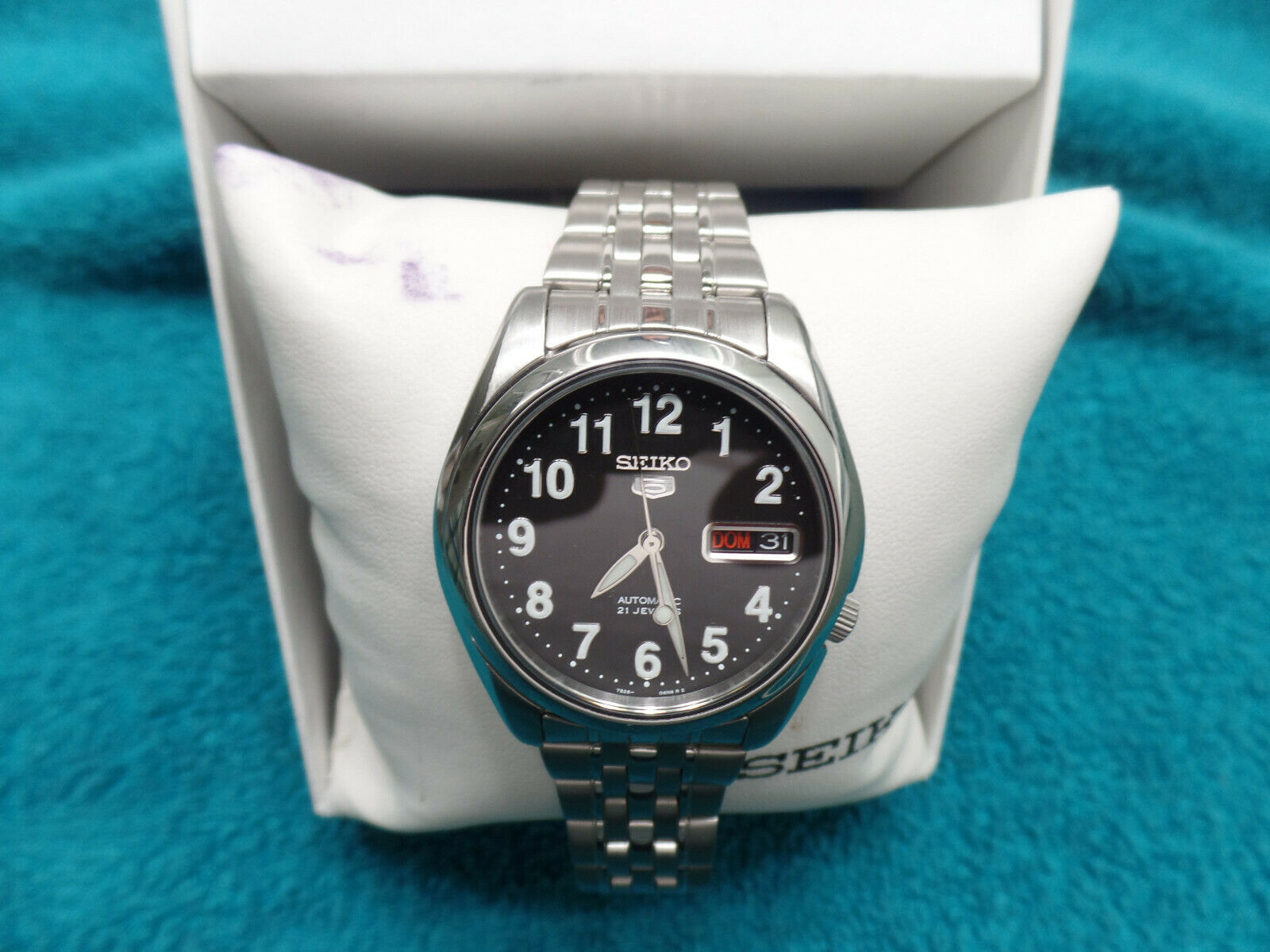 Seiko 5 Men's Black Watch - SNK381 | WatchCharts